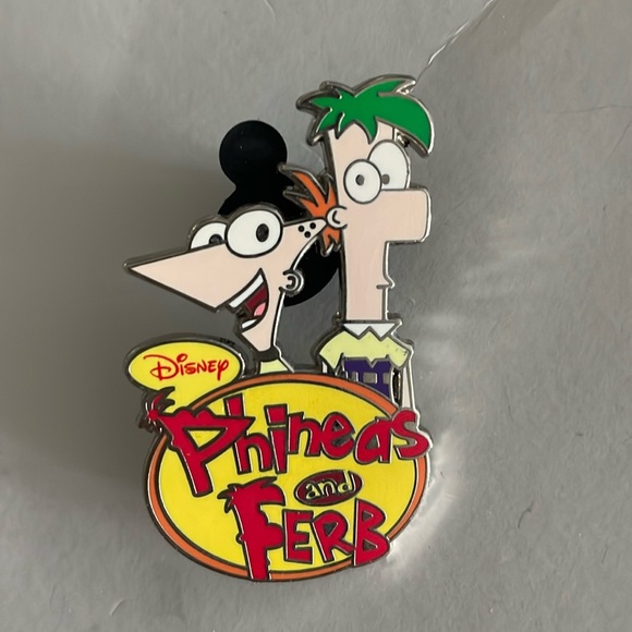 Disney | Accessories | 209 Disney Channel Phineas And Ferb Trading Pin ...